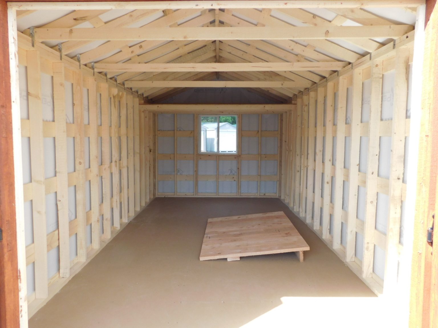 10X20 A-FRAME STEEL BOARD BATTEN SIDING display #256 Free Delivery ...